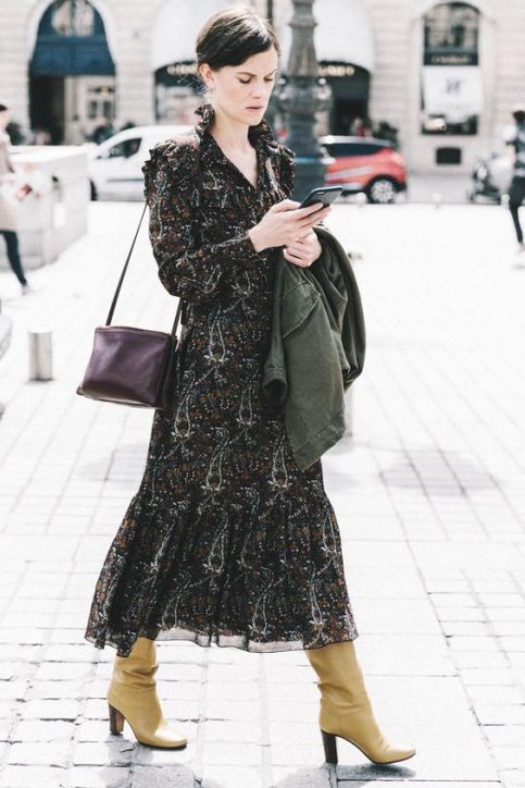 vem ver esses looks (+15) com vestido pra usar no inverno & arrasar ...