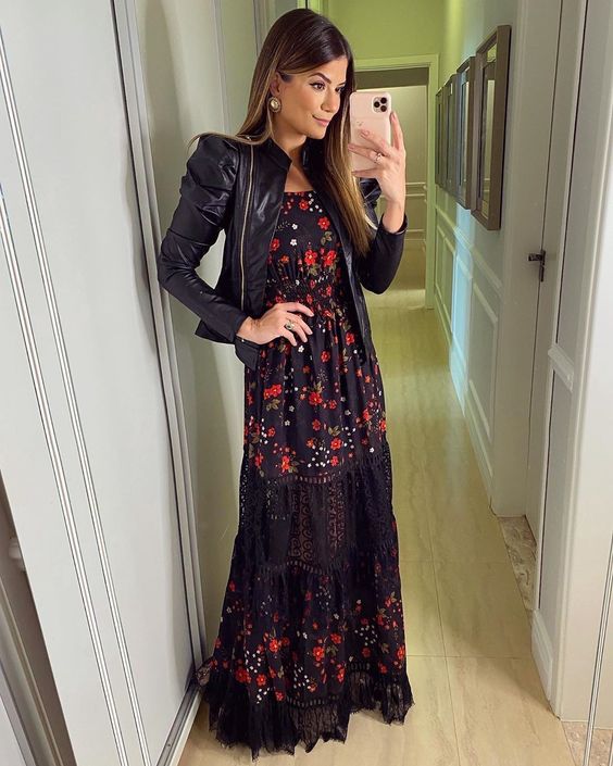 vem ver esses looks (+15) com vestido pra usar no inverno & arrasar ...